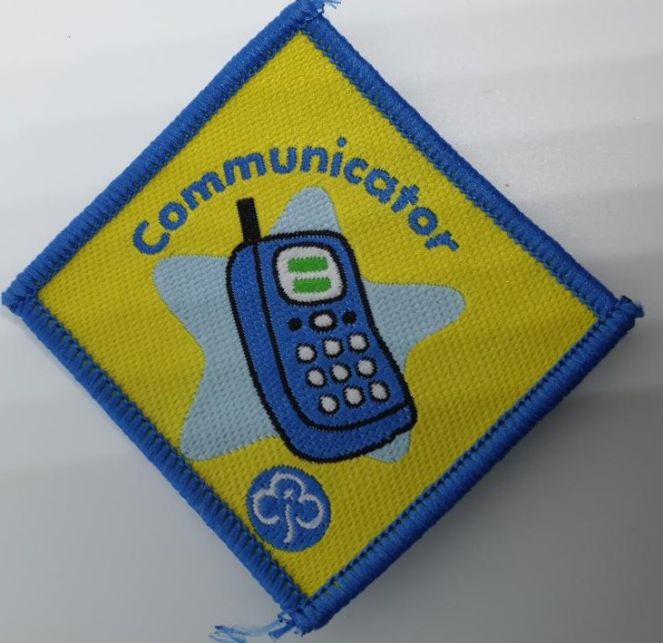 Brownie – Communications/Communicator – Leslie's Guiding Badge History