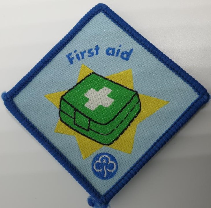 Brownie – First Aid Advanced – Leslie's Guiding Badge History