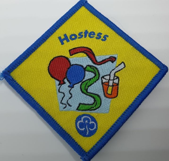 Brownie – Hostess – Leslie's Guiding Badge History