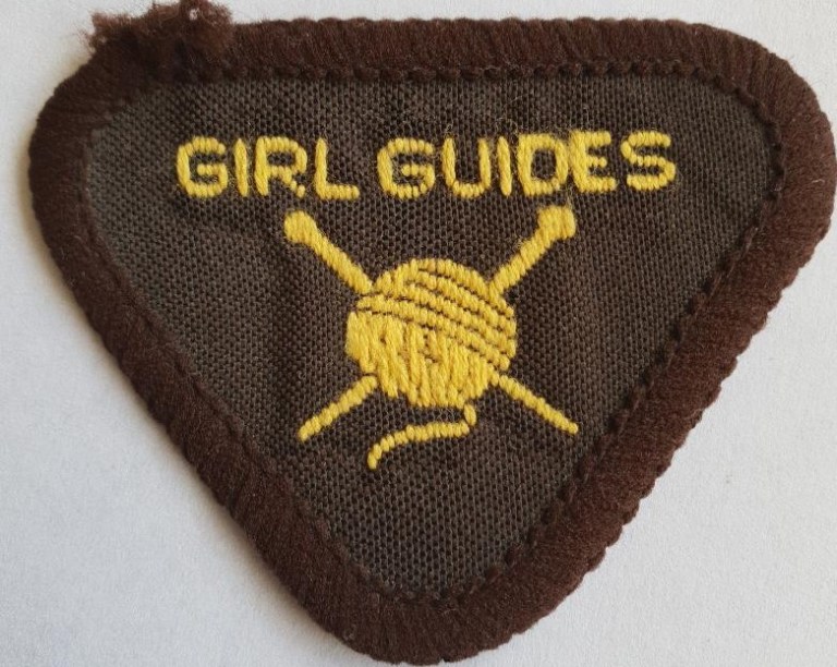 Brownie – Knitter – Leslie's Guiding Badge History