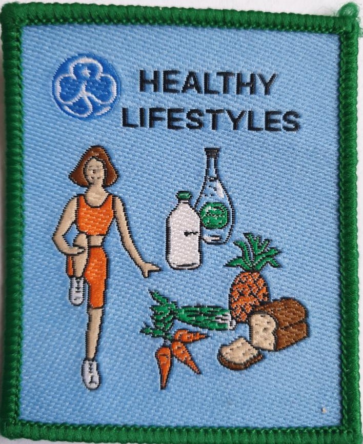 Guide – Healthy Lifestyles – Leslie's Guiding Badge History