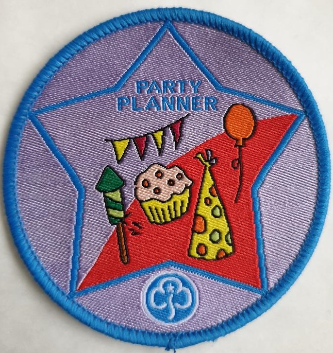 Guide – Party Planner – Leslie's Guiding Badge History