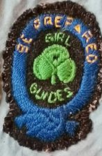 Award – Extension First Class – Leslie's Guiding Badge History