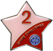 Award – Guide 2nd Challenge Badge – Leslie's Guiding Badge History