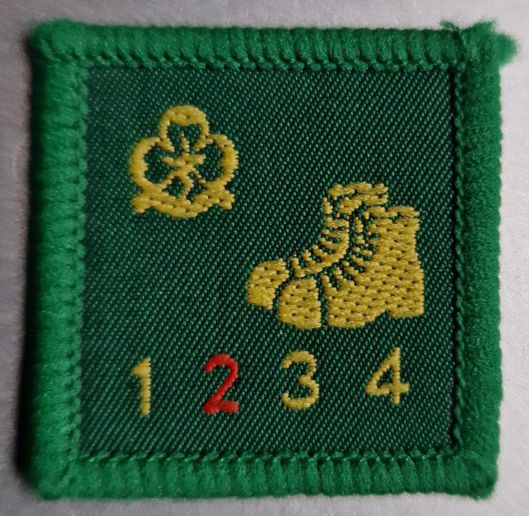 Staged – Walking – Leslie's Guiding Badge History