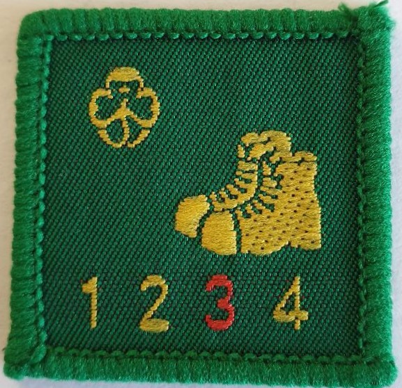 Staged – Walking – Leslie's Guiding Badge History