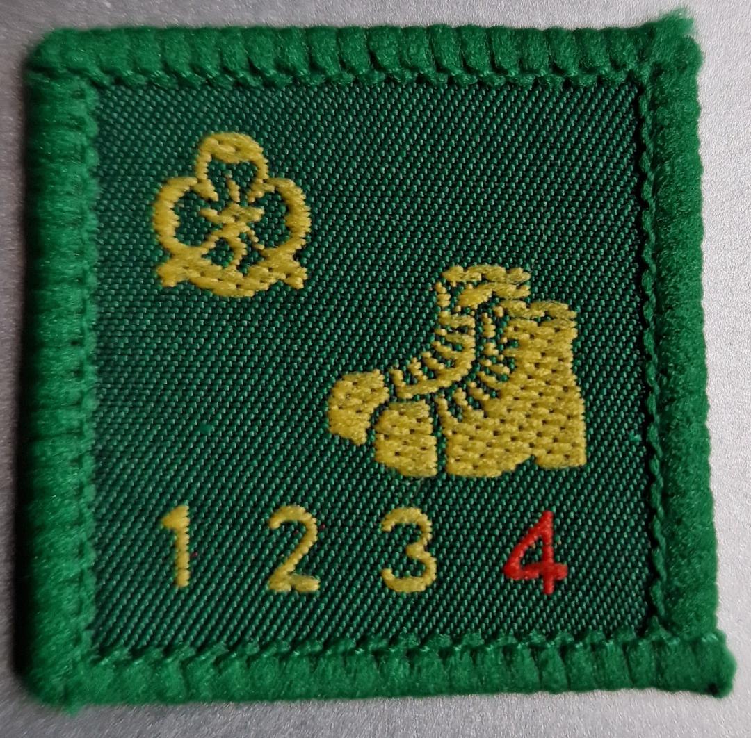 Staged – Walking – Leslie's Guiding Badge History